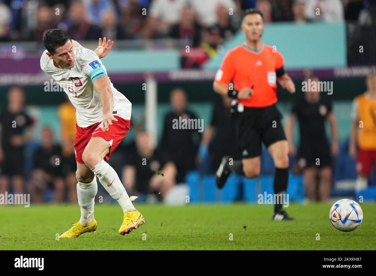 Robert Lewandowski of Poland during the FIFA World Cup, Qatar. , . in ...