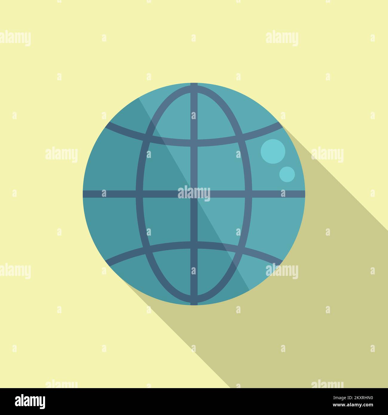 Globe icon flat vector. Computer window. Web tab Stock Vector Image & Art - Alamy