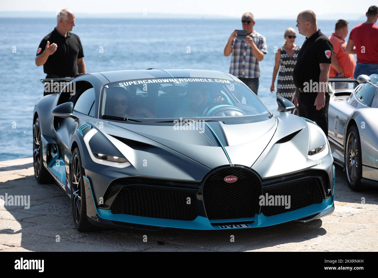 Nevera, car with exceptional speed and severity, can be seen in Opatija ...
