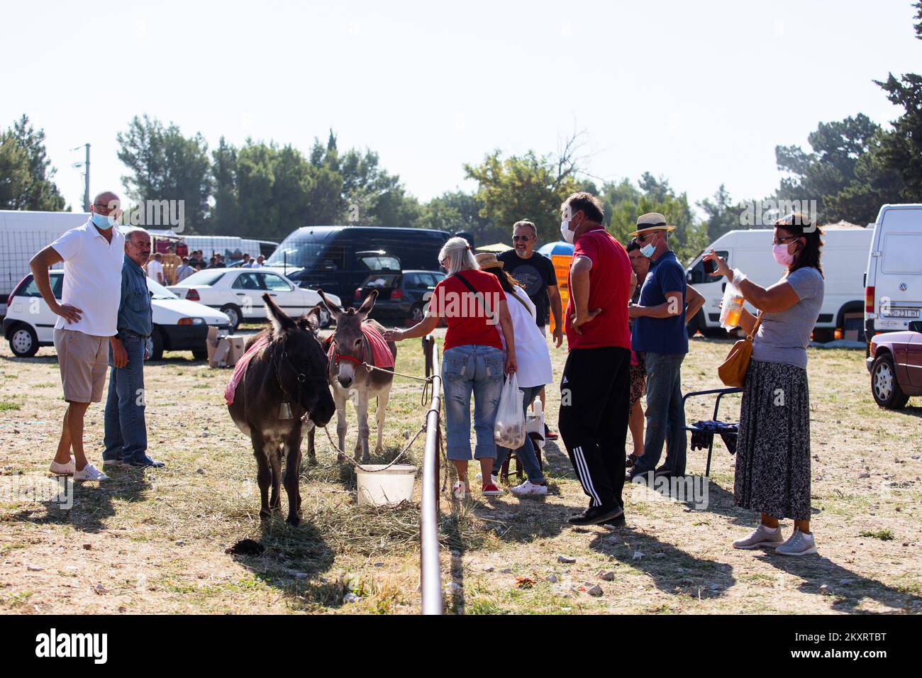 One of the oldest and largest fairs in Benkovac, Croatia, the Benkovac ...