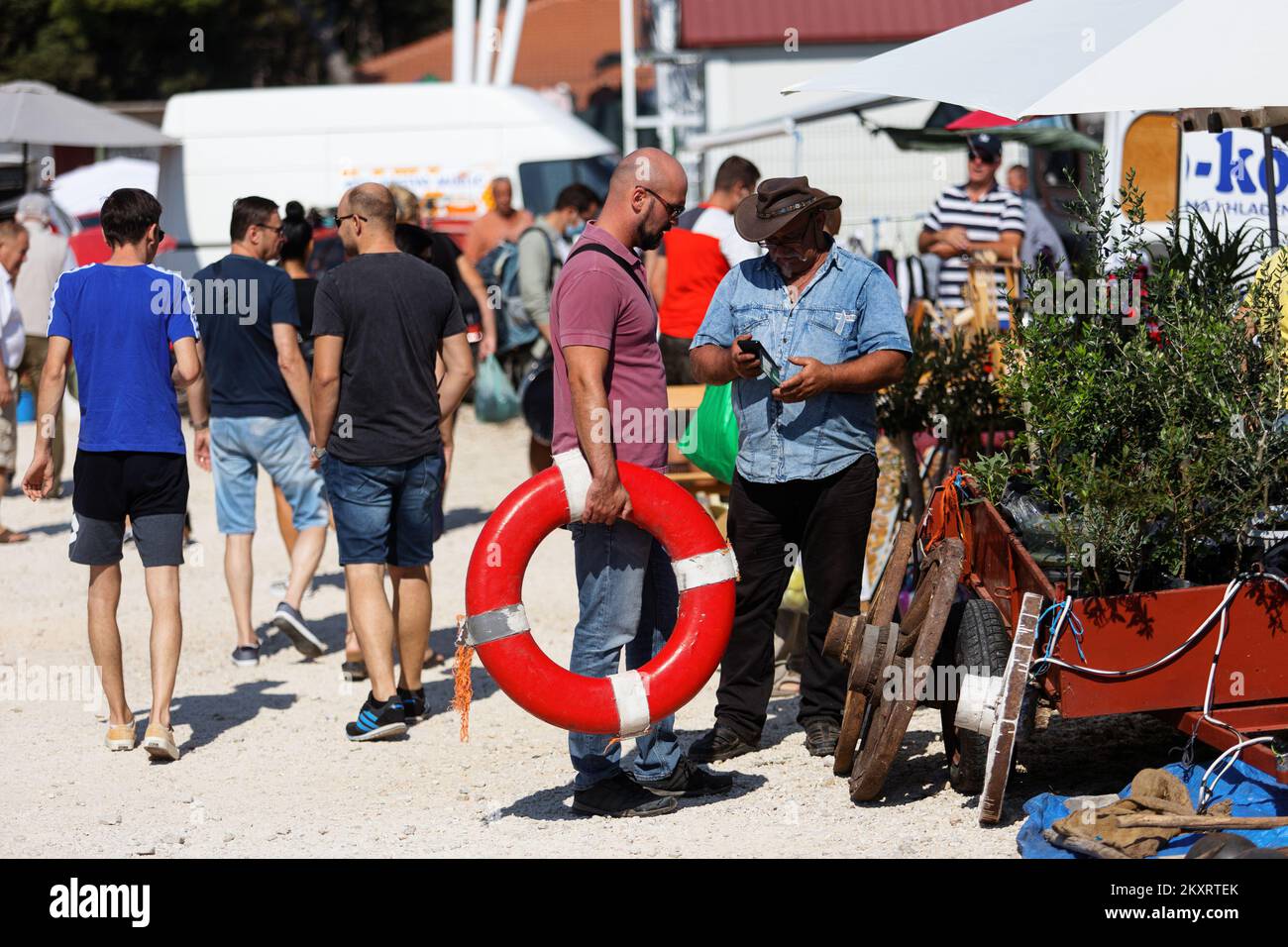 One of the oldest and largest fairs in Benkovac, Croatia, the Benkovac ...