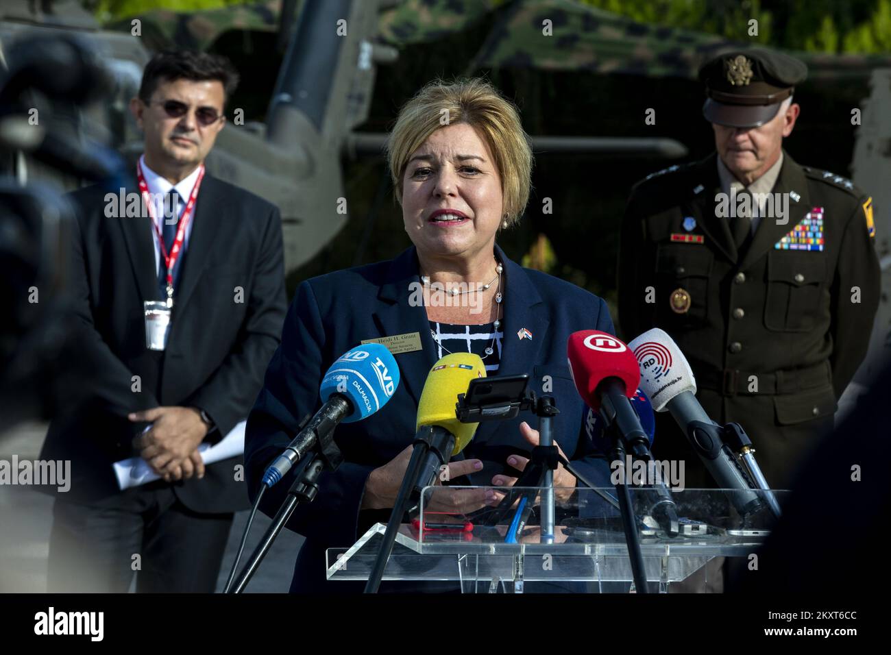 Heidi H. Grant from U.S. Air Force at the Adriatic Military and Air ...