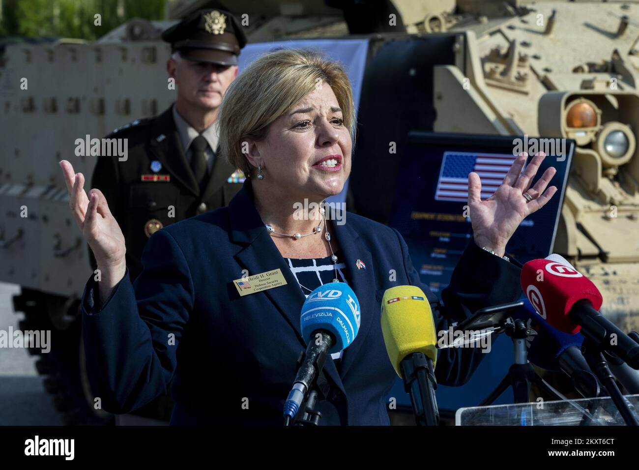Heidi H. Grant from U.S. Air Force at the Adriatic Military and Air ...