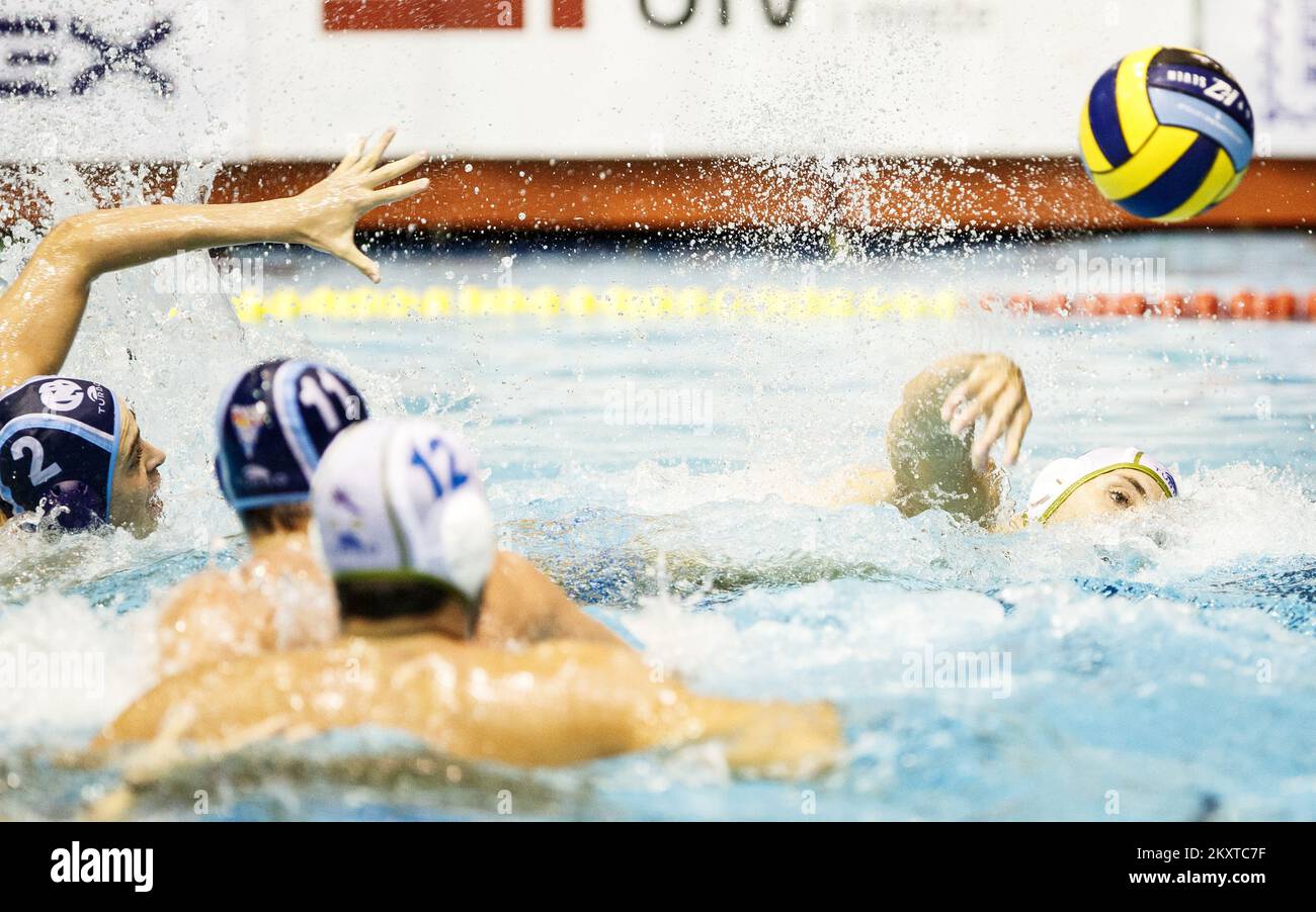 during the Champions League Qualification Round 2, Goup F waterpolo ...