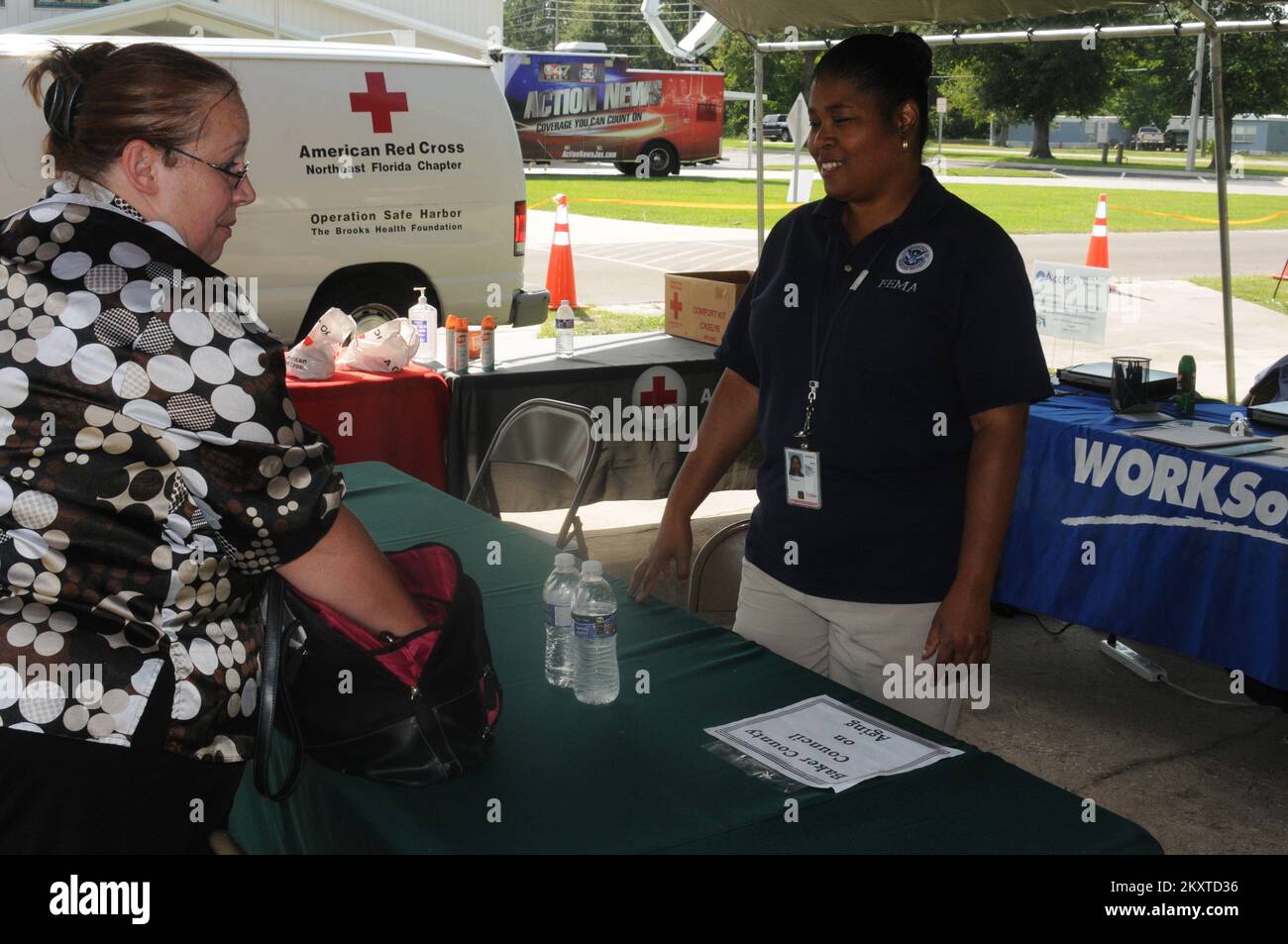 FEMA PIO at DRC. Florida Tropical Storm Debby. Photographs Relating to ...