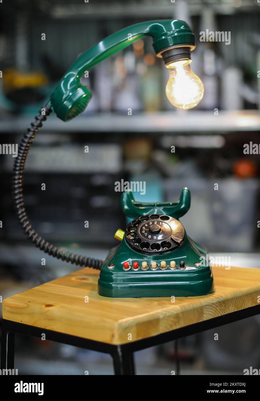 Milan Krkovic makes his own imaginative home lamps from the discarded ...