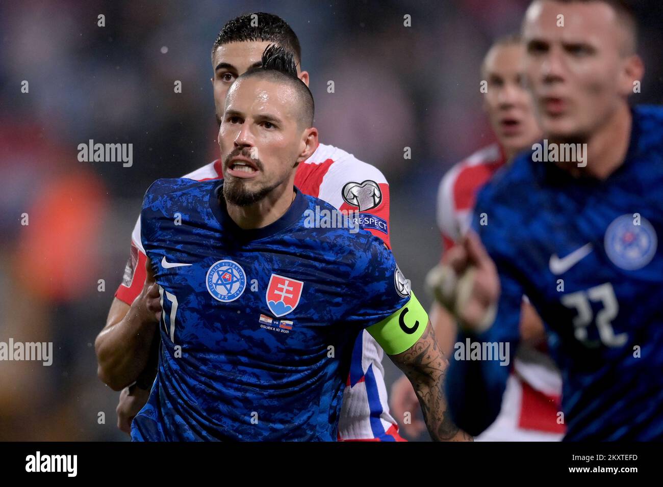 Marek Hamsik of Slovakia during the 2022 FIFA World Cup Group H ...