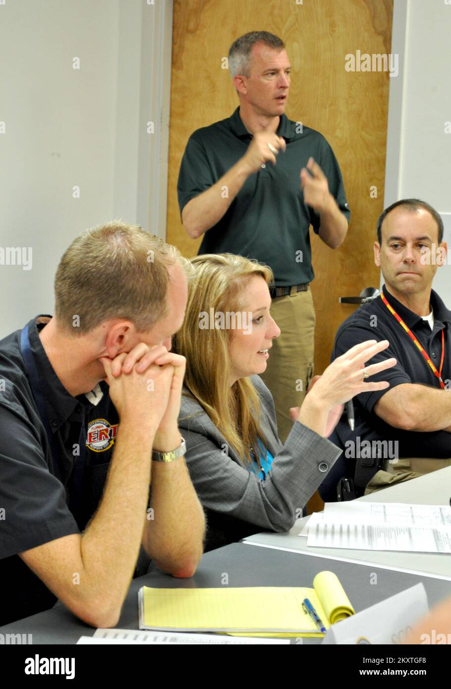 Morning briefing hi-res stock photography and images - Alamy