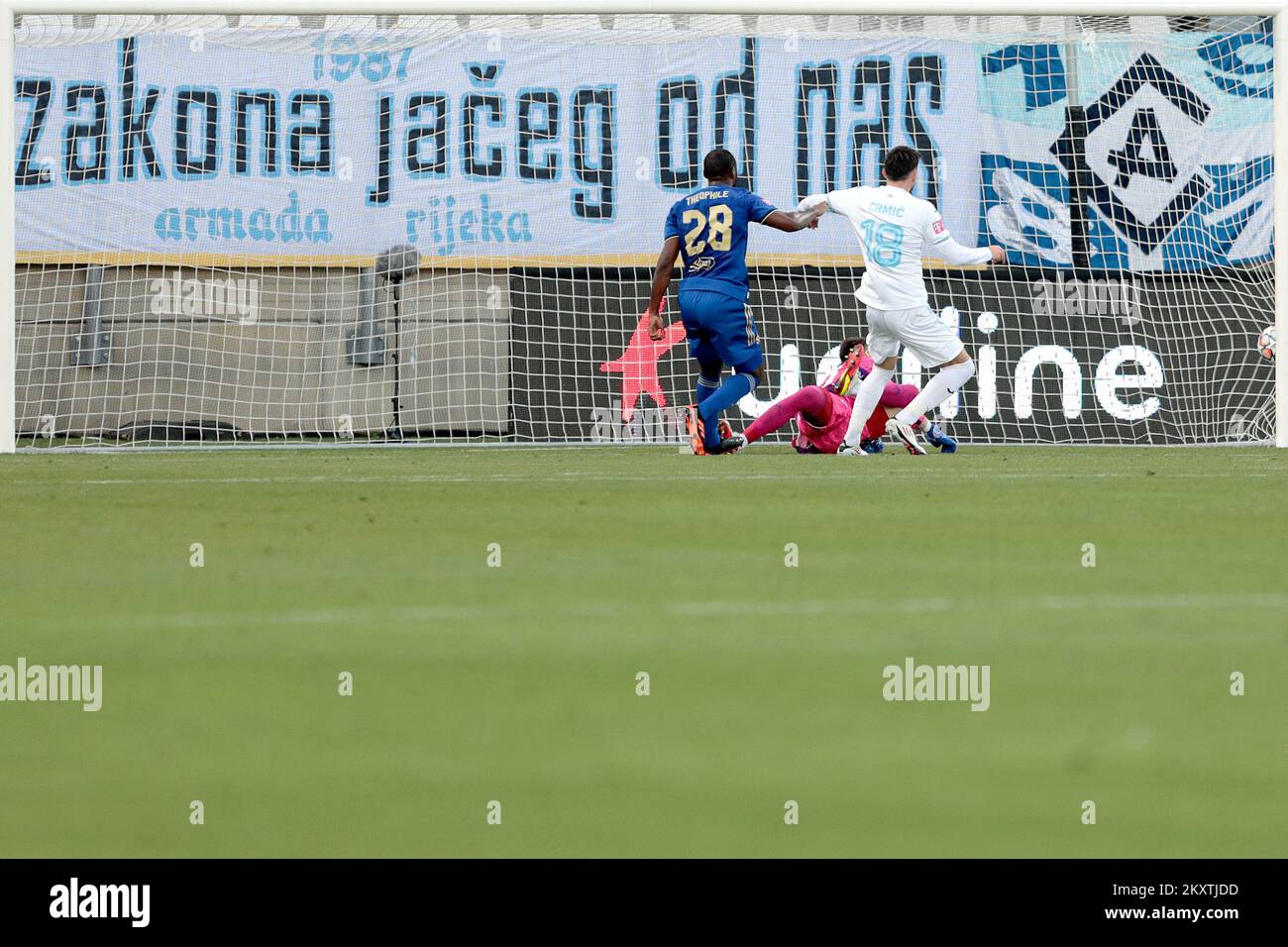 16.10.2021., stadion HNK Rijeka, Rijeka - Hrvatski Telekom Prva liga, 12. kolo, HNK Rijeka - GNK ...