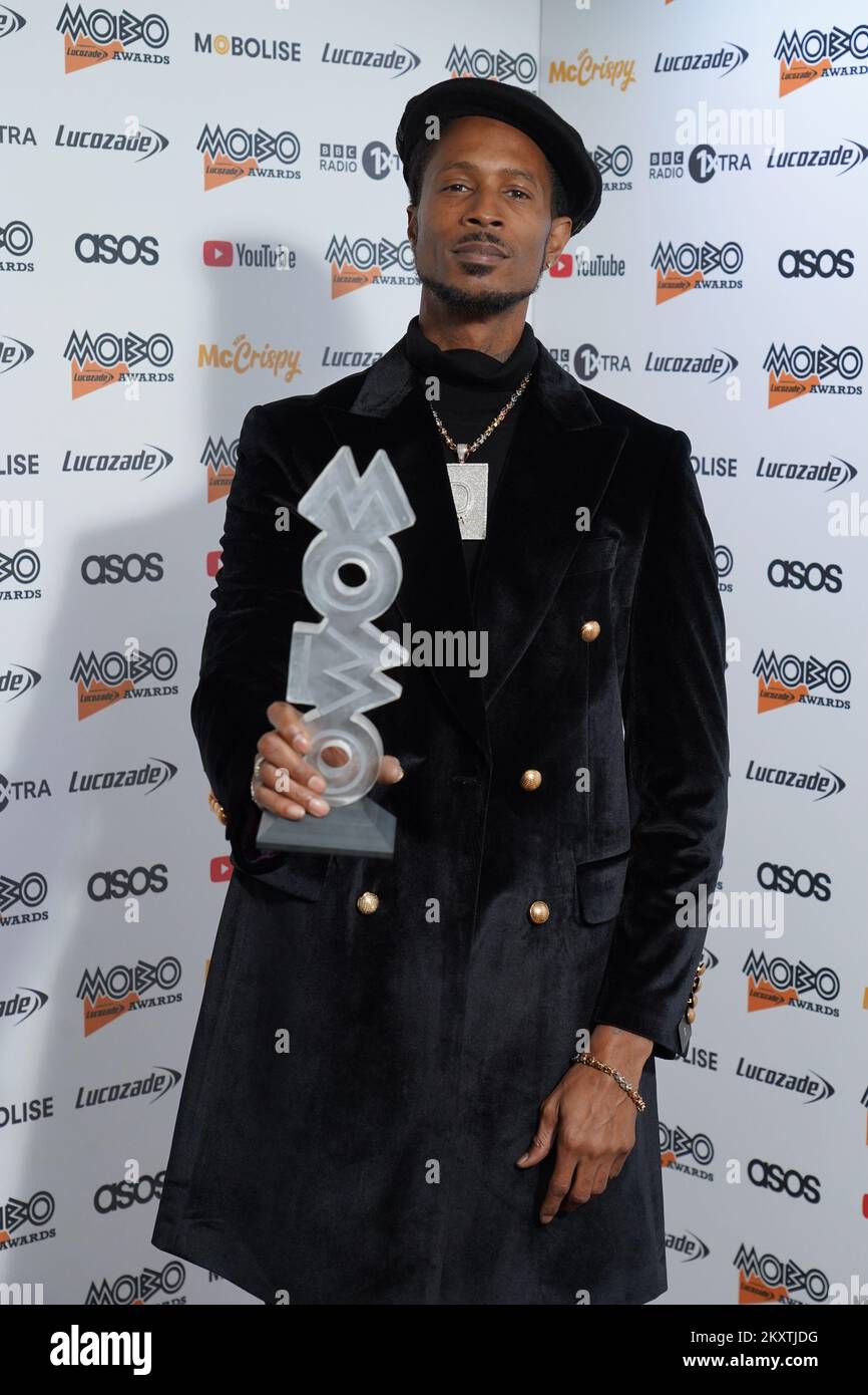 D Double E wins the Best Grime Act at the Mobo Awards 2022 at the OVO ...