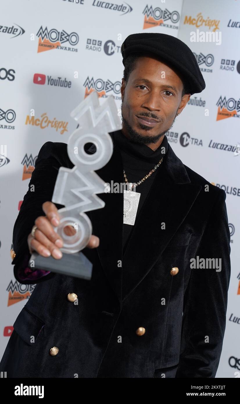 D Double E wins the Best Grime Act at the Mobo Awards 2022 at the OVO ...