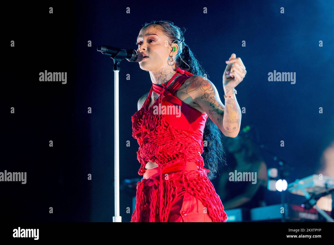 Italy 29 November 2022 Kehlani - Blue Water Road - live at Fabrique in ...