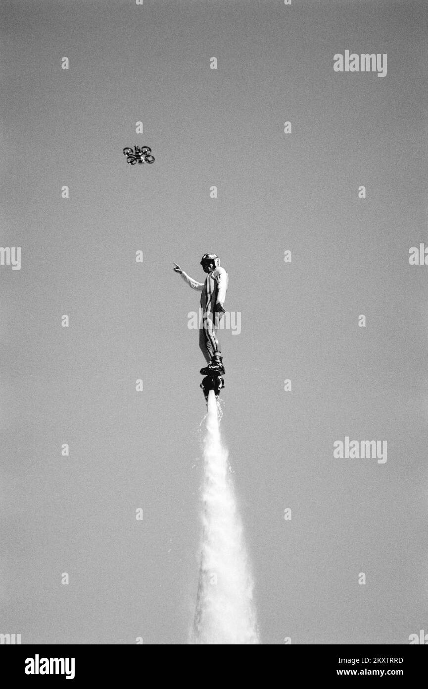 Fast action ride on Black and White Stock Photos & Images - Alamy