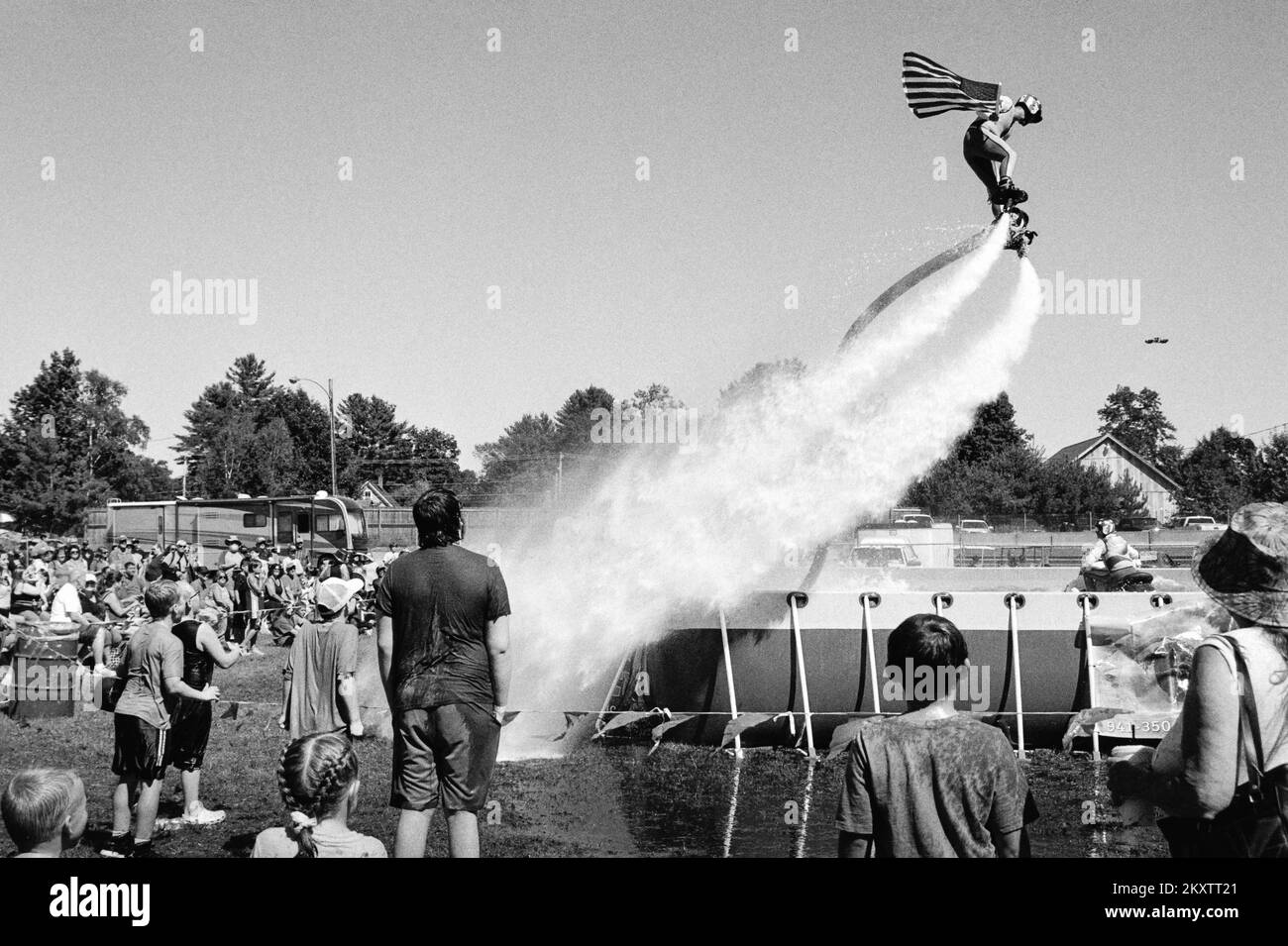 Water jet propulsion Black and White Stock Photos & Images - Alamy