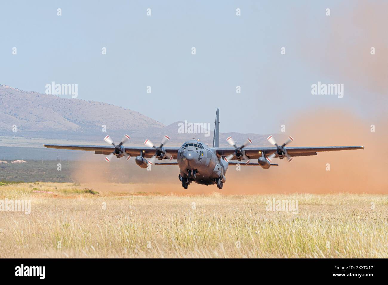 A C-130H Hercules aircraft from the Royal New Zealand Air Force’s No ...