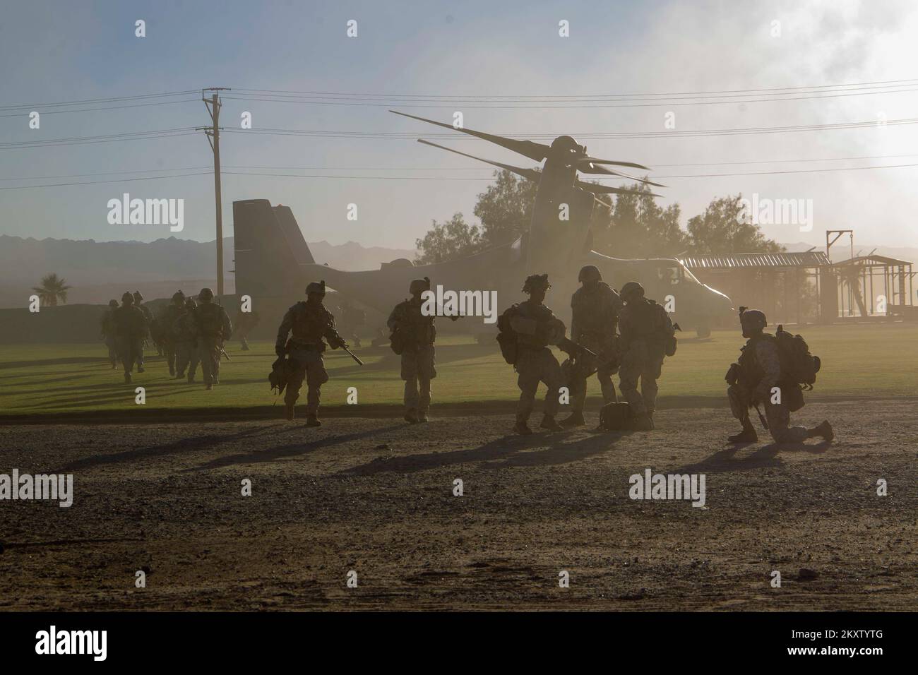 U.S. Marine Corps infantrymen with 2nd Battalion, 7th Marine Regiment ...