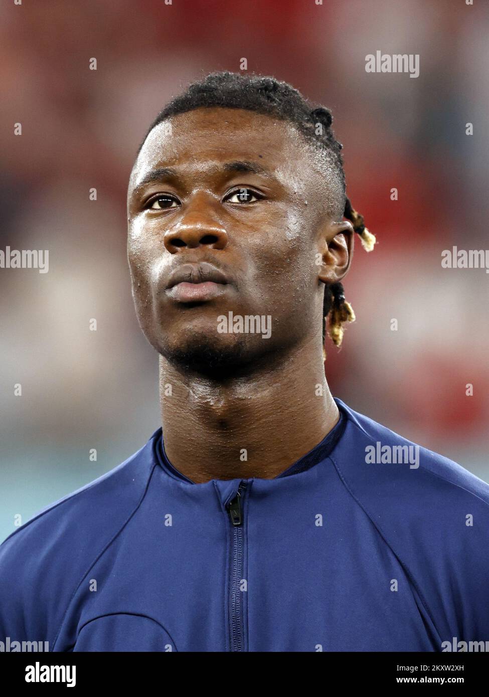 Doha, Qatar. 30th Nov, 2022. DOHA - Eduardo Camavinga of France during ...