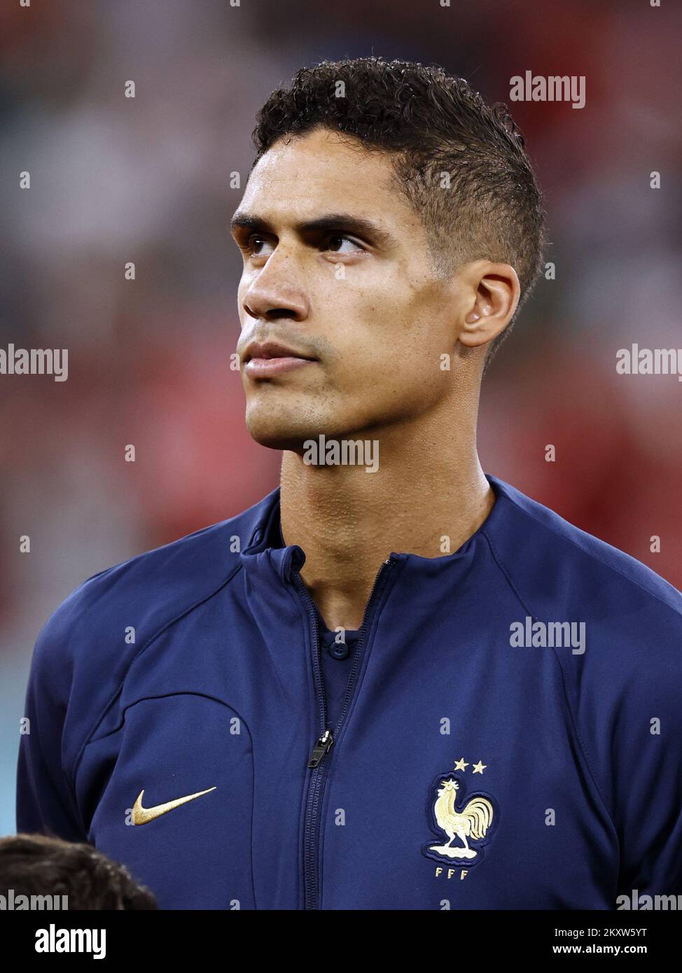 Doha, Qatar. 30th Nov, 2022. DOHA - Raphael Varane of France during the ...