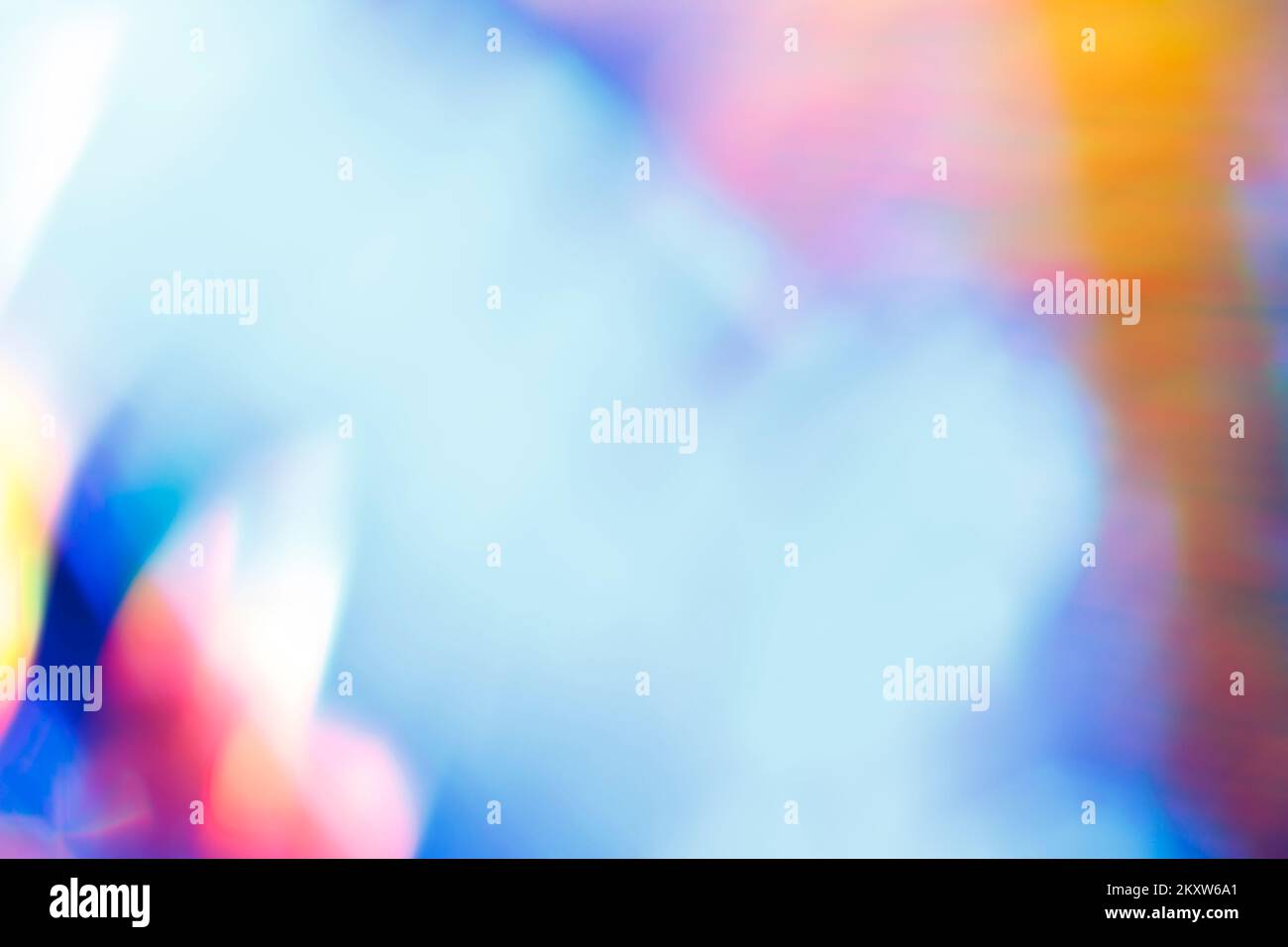 Colorful light leak on black background, abstract design with optical ...