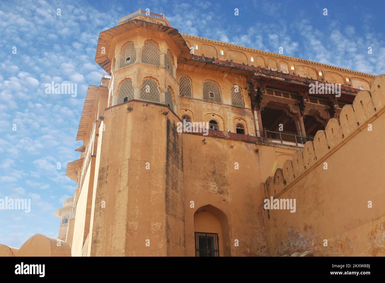 Famous Amber Fort, Jaipur Rajasthan India Stock Photo - Alamy