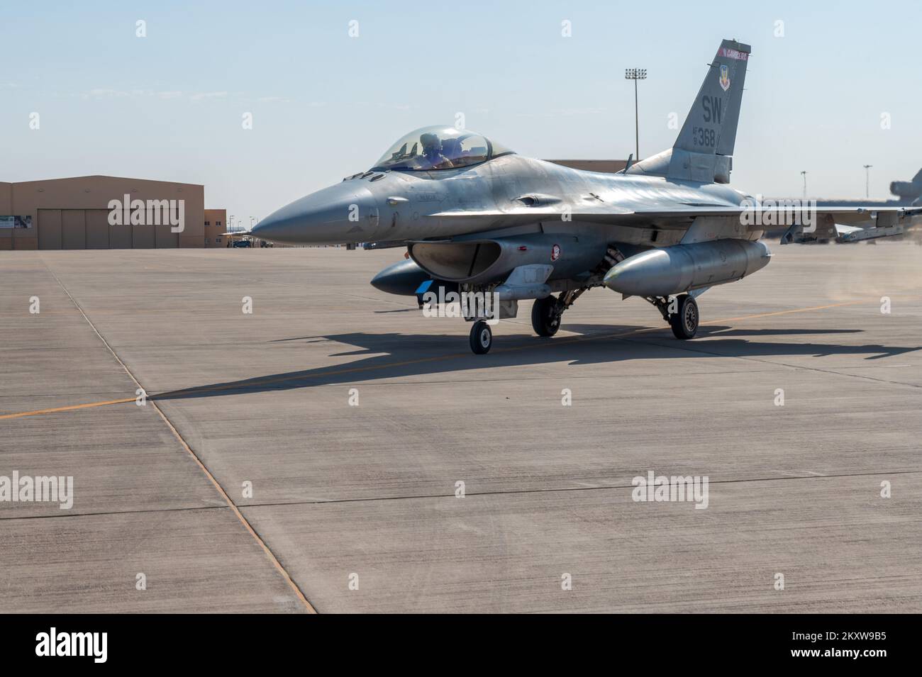 U.S. Air Force Capt. Kayla Vohs, a 77th Expeditionary Fighter Squadron ...