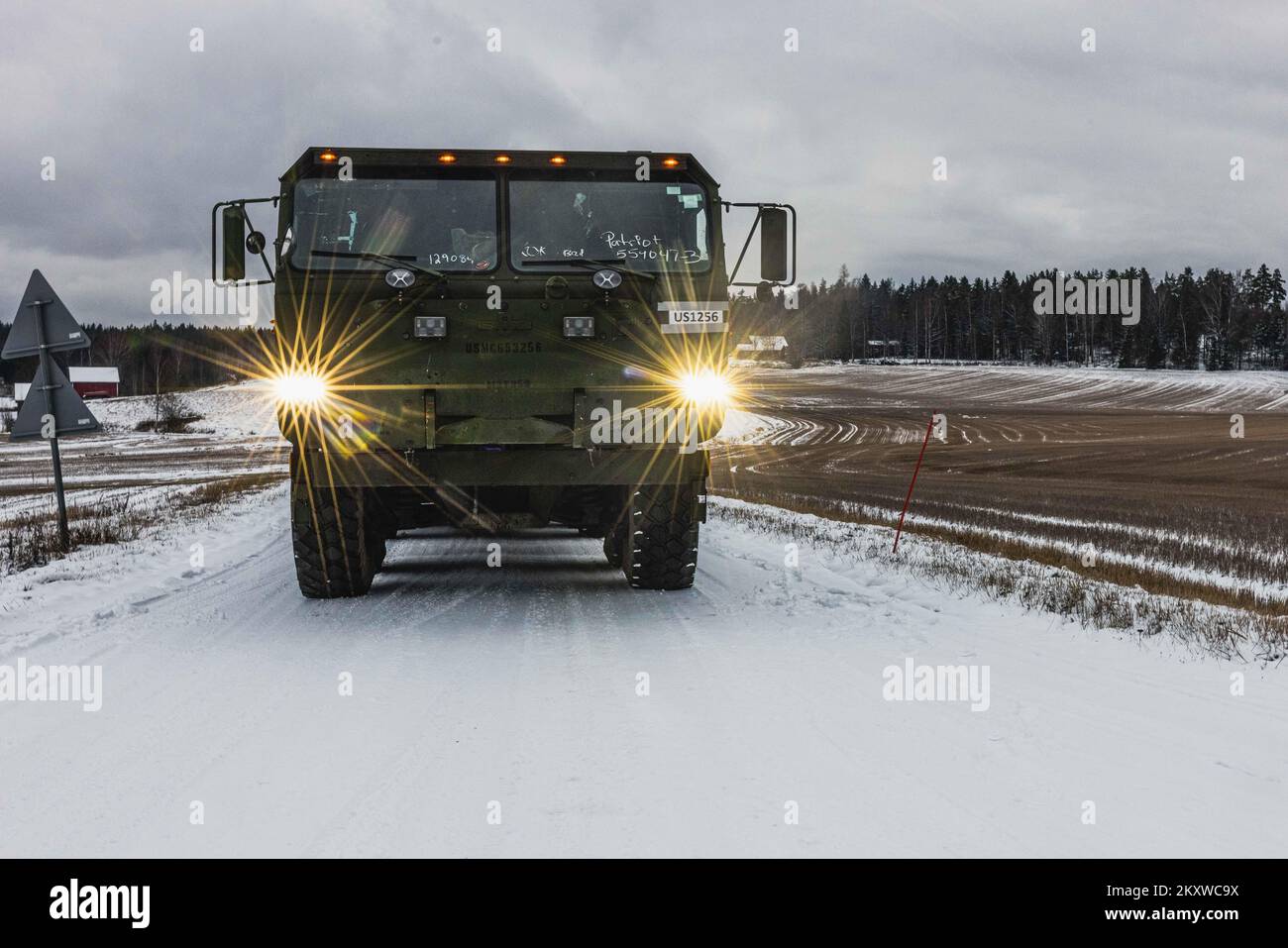 U.S. Marines with 2nd Landing Support Battalion, Combat Logistics ...