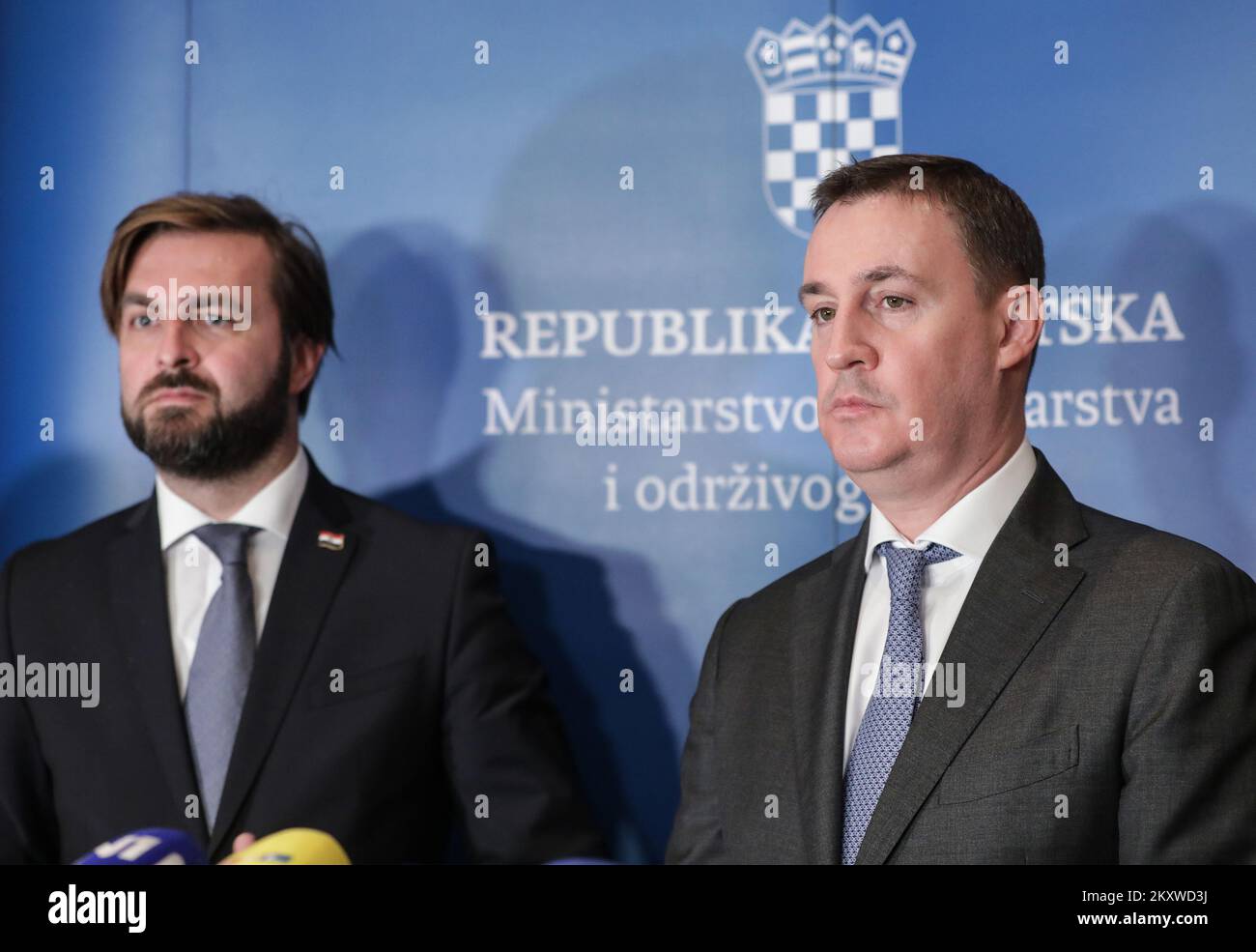 Press conference after tenth Session of the Intergovernmental Croatian ...