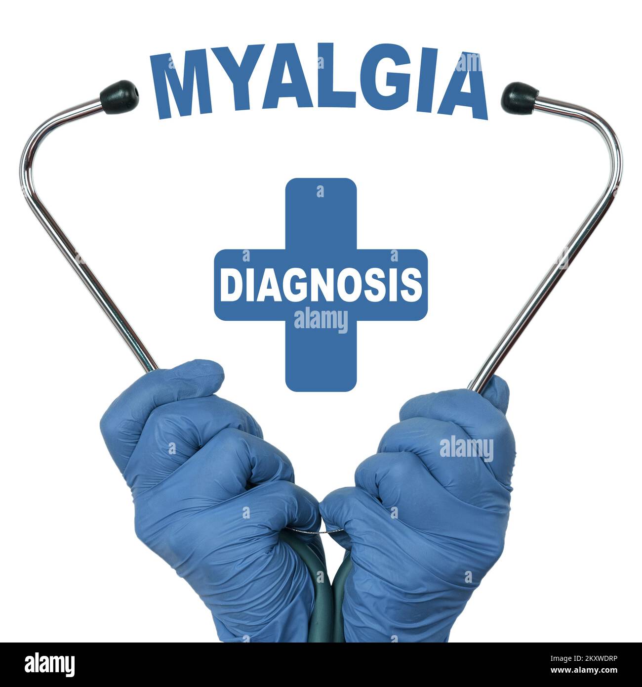 Health care and medicine concept. The doctor is holding a stethoscope ...