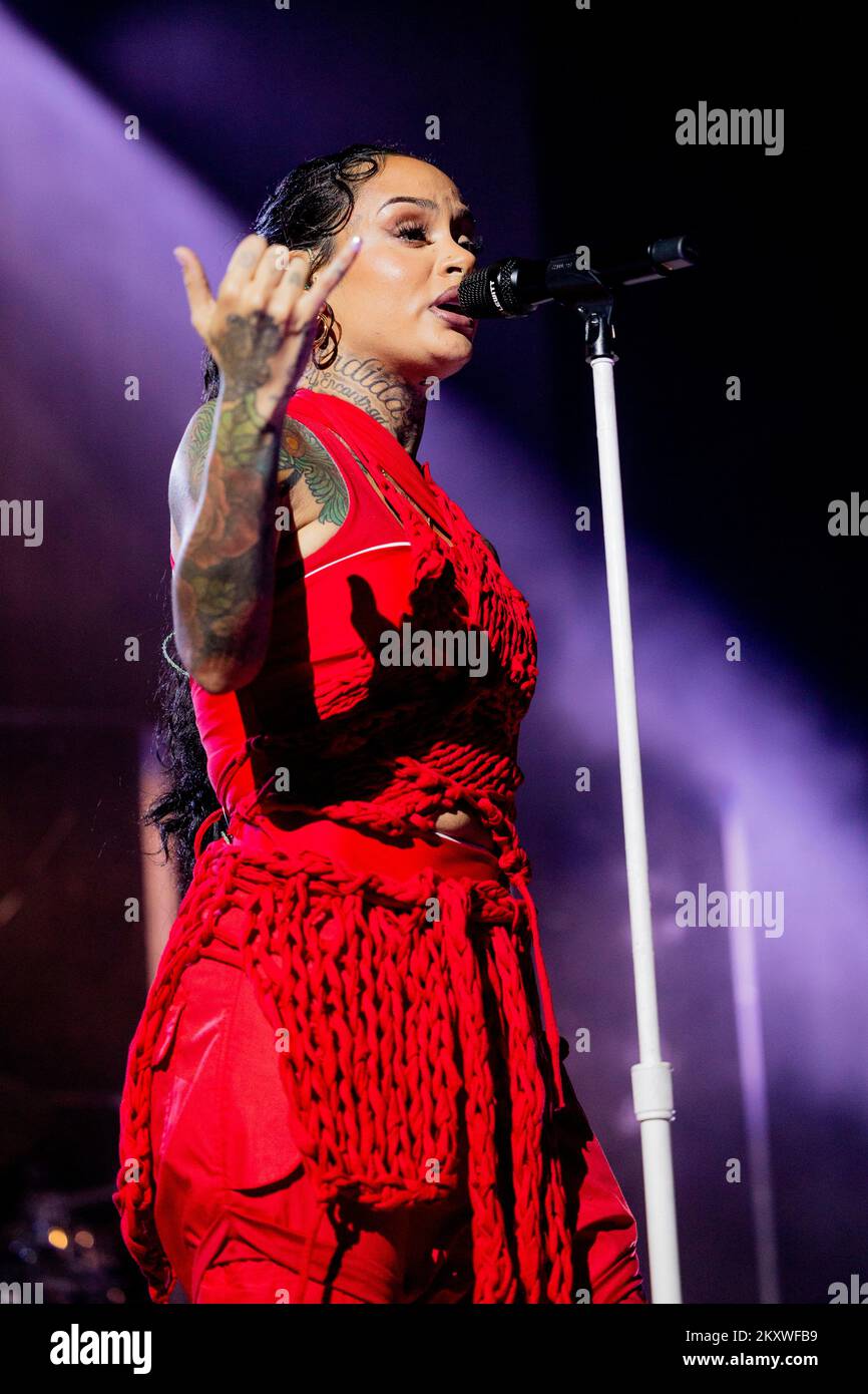 Italy 29 November 2022 Kehlani - Blue Water Road - live at Fabrique in ...