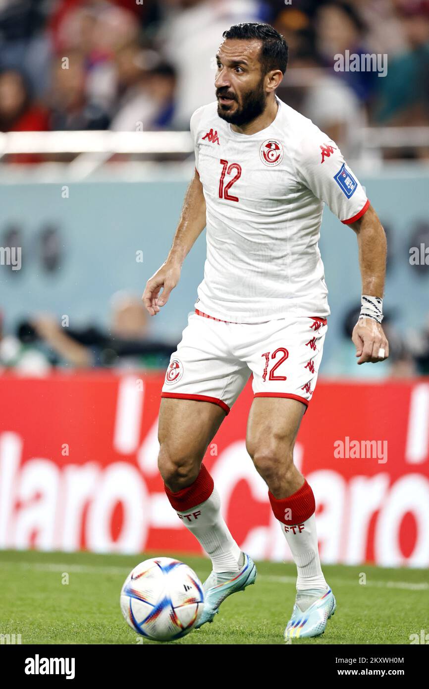 Doha, Qatar. 30th Nov, 2022. DOHA - Ali Maaaloul of Tunisia during the ...