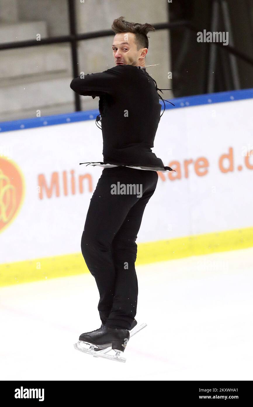 Alexei Bychenko of Israel competes in the Men's Short Program during ...