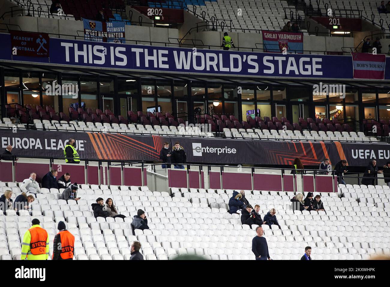 West ham stadium inside view hi-res stock photography and images - Alamy