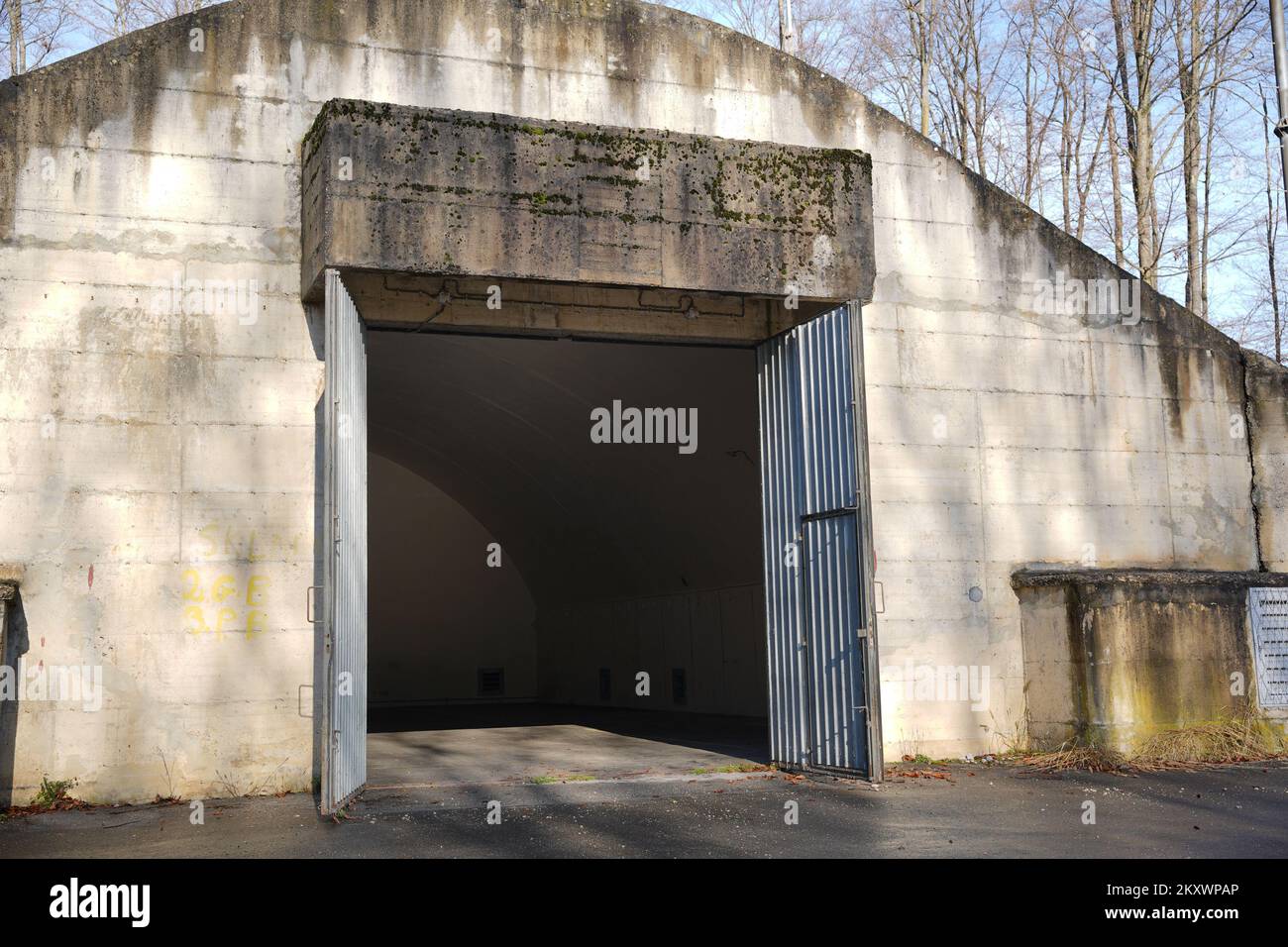 Photo taken on December 17, 2021, shows future radioactive waste ...