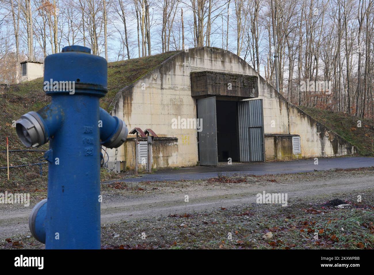 Photo taken on December 17, 2021, shows future radioactive waste ...