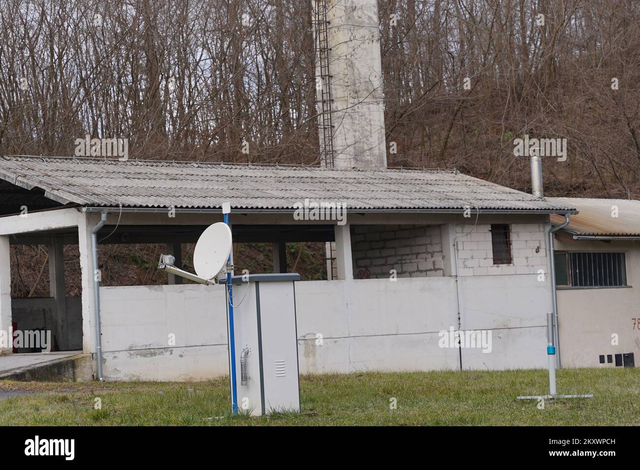 Photo taken on December 17, 2021, shows future radioactive waste ...