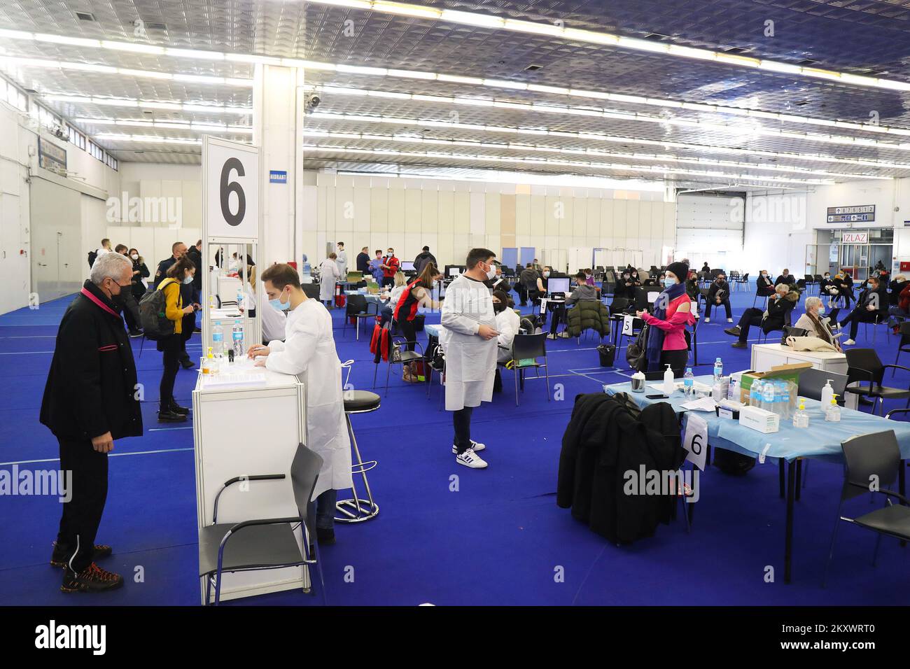 Zagreb fair vaccination hi-res stock photography and images - Alamy