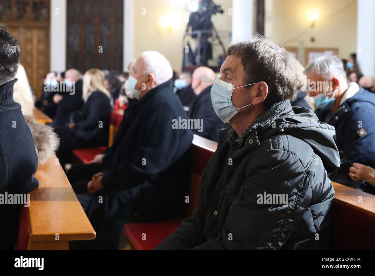 Cardinal Josip Bozanic led the Midnight Mass in the Parish of St ...