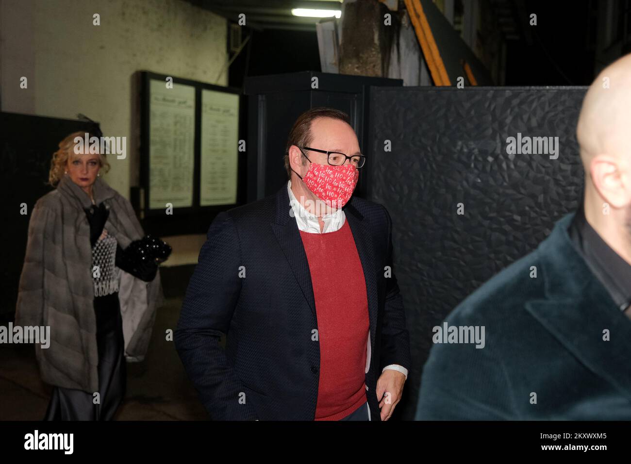 Oscar winning actor Kevin Spacey arriving at Mint Club in Zagreb ...