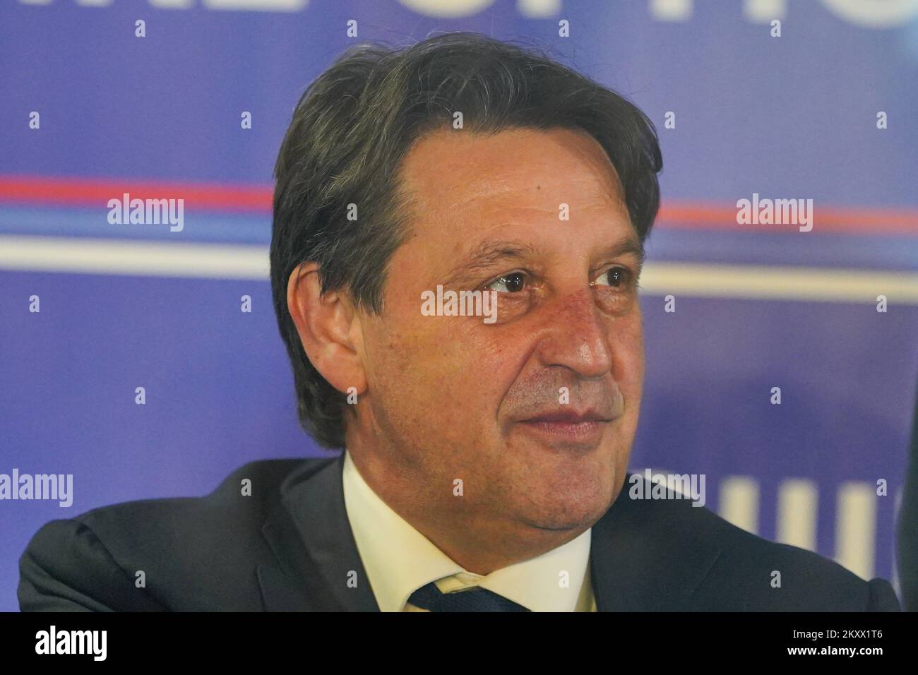 Bratislav Gasic, head of the Security Intelligence Agency, during the ...