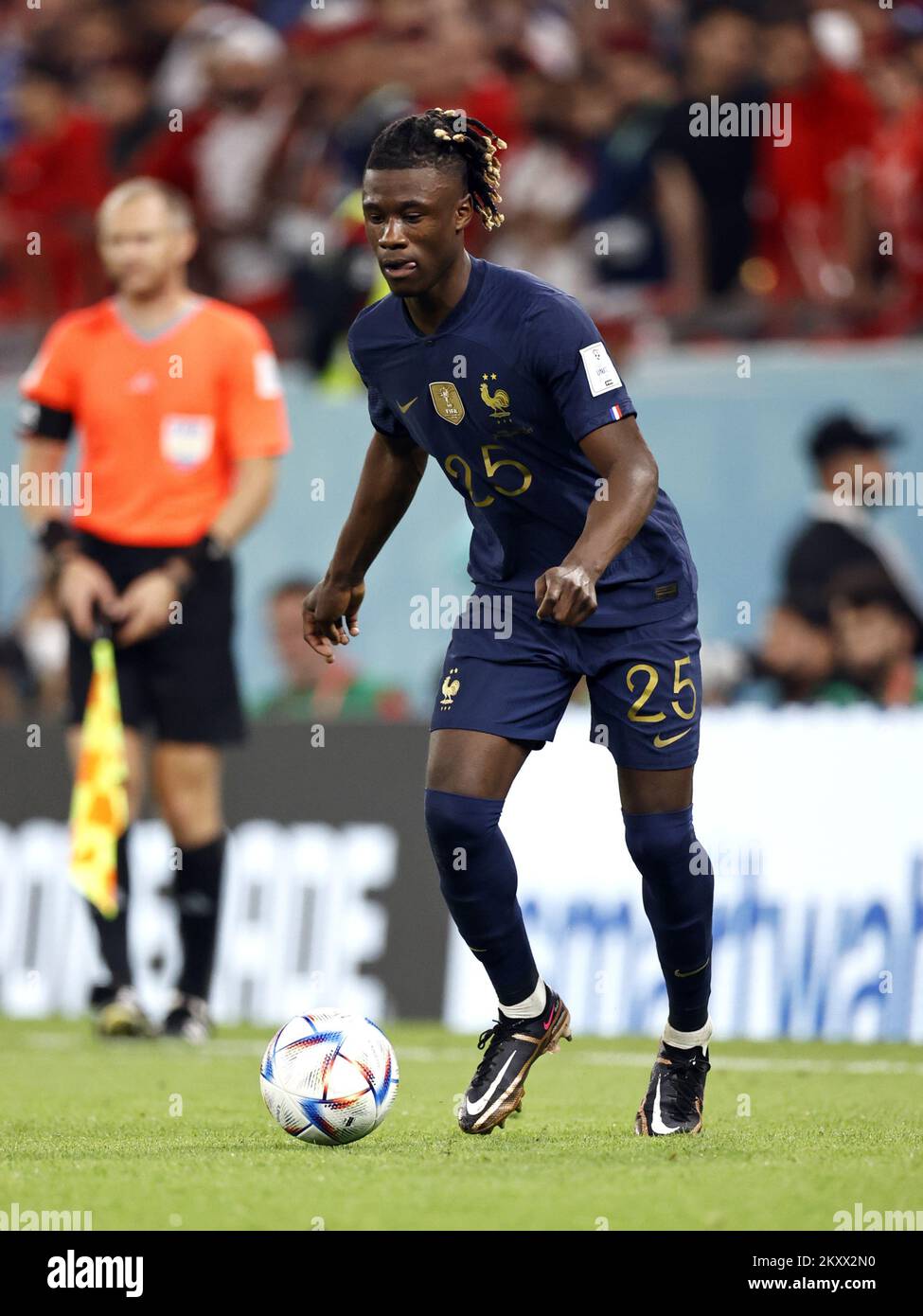 Doha, Qatar. 30th Nov, 2022. DOHA - Eduardo Camavinga of France during ...