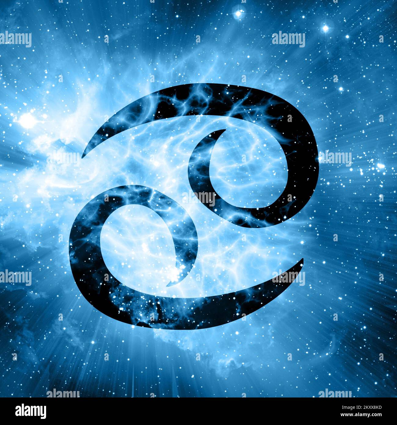 astrology symbol of the sign of Pisces Stock Photo - Alamy