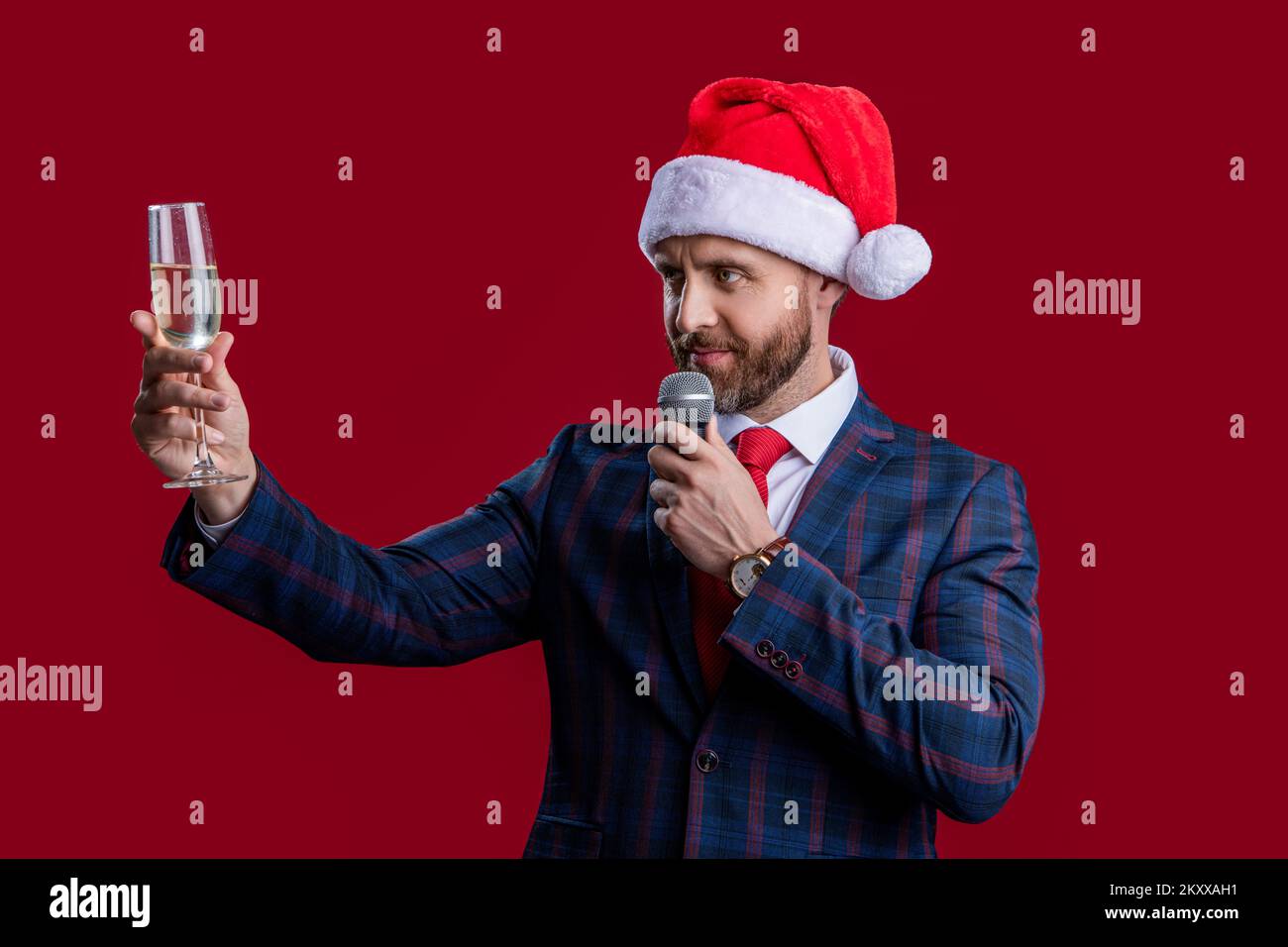 Showman cheering hi-res stock photography and images - Alamy