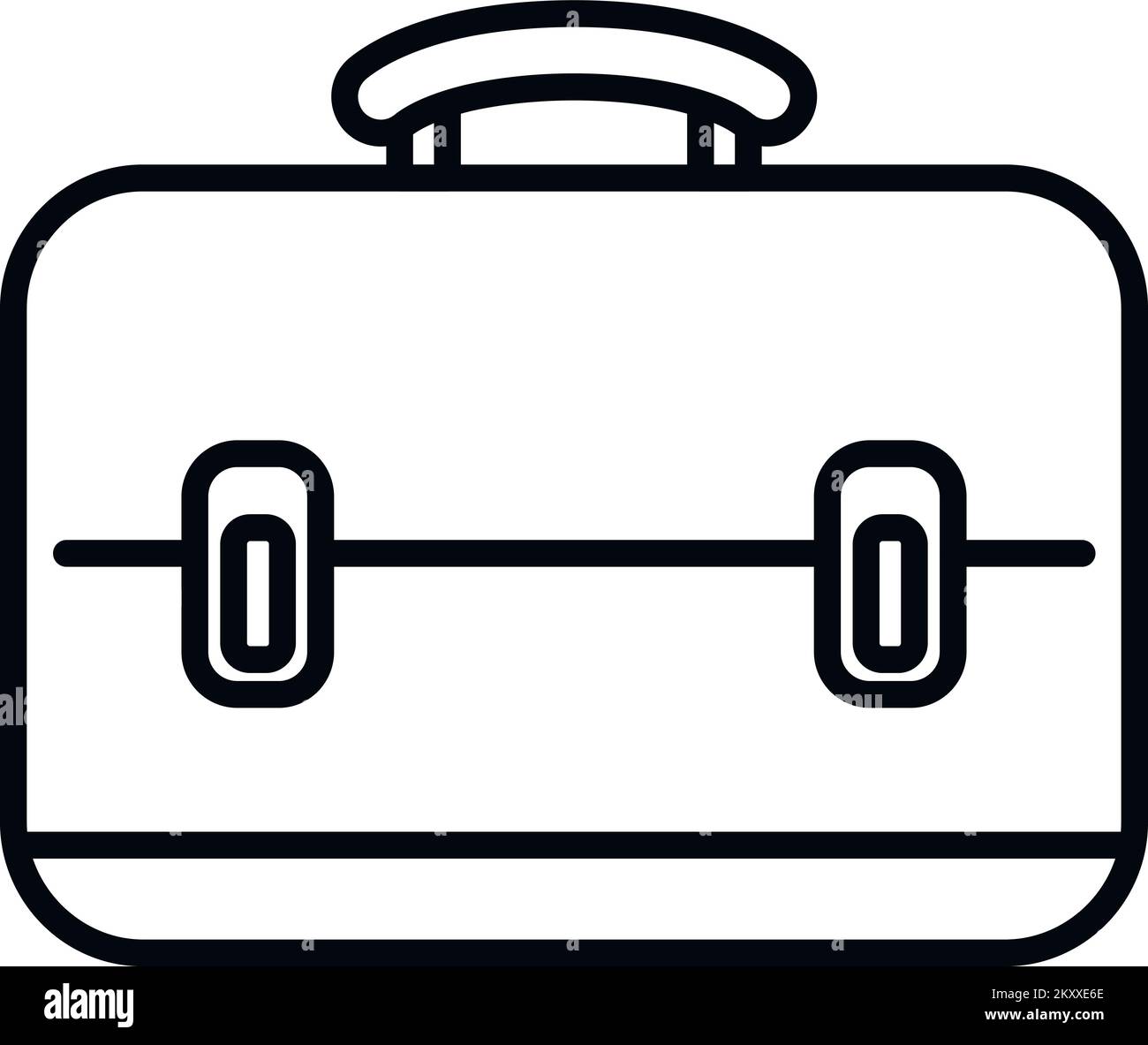 Office Bag Icon Outline Vector Computer Interface Internet System Stock Vector Image And Art Alamy