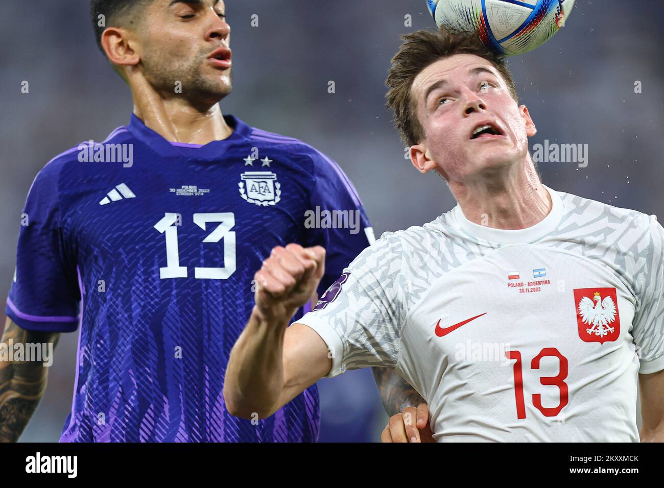 Jakub Kaminski during the FIFA World Cup Qatar 2022 Group C match ...