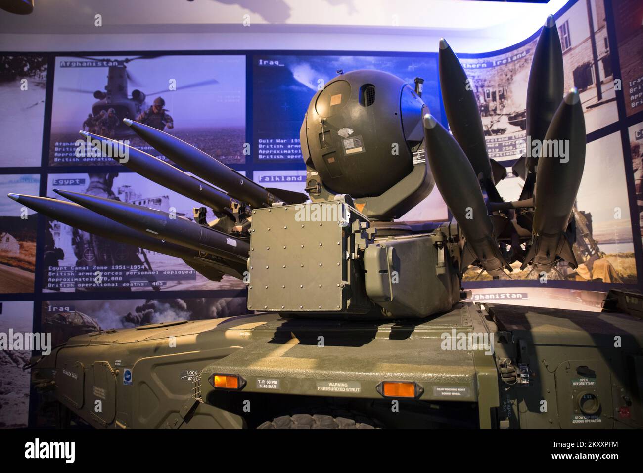 Rapier 2000 missile system at the National Army Museum Stock Photo - Alamy