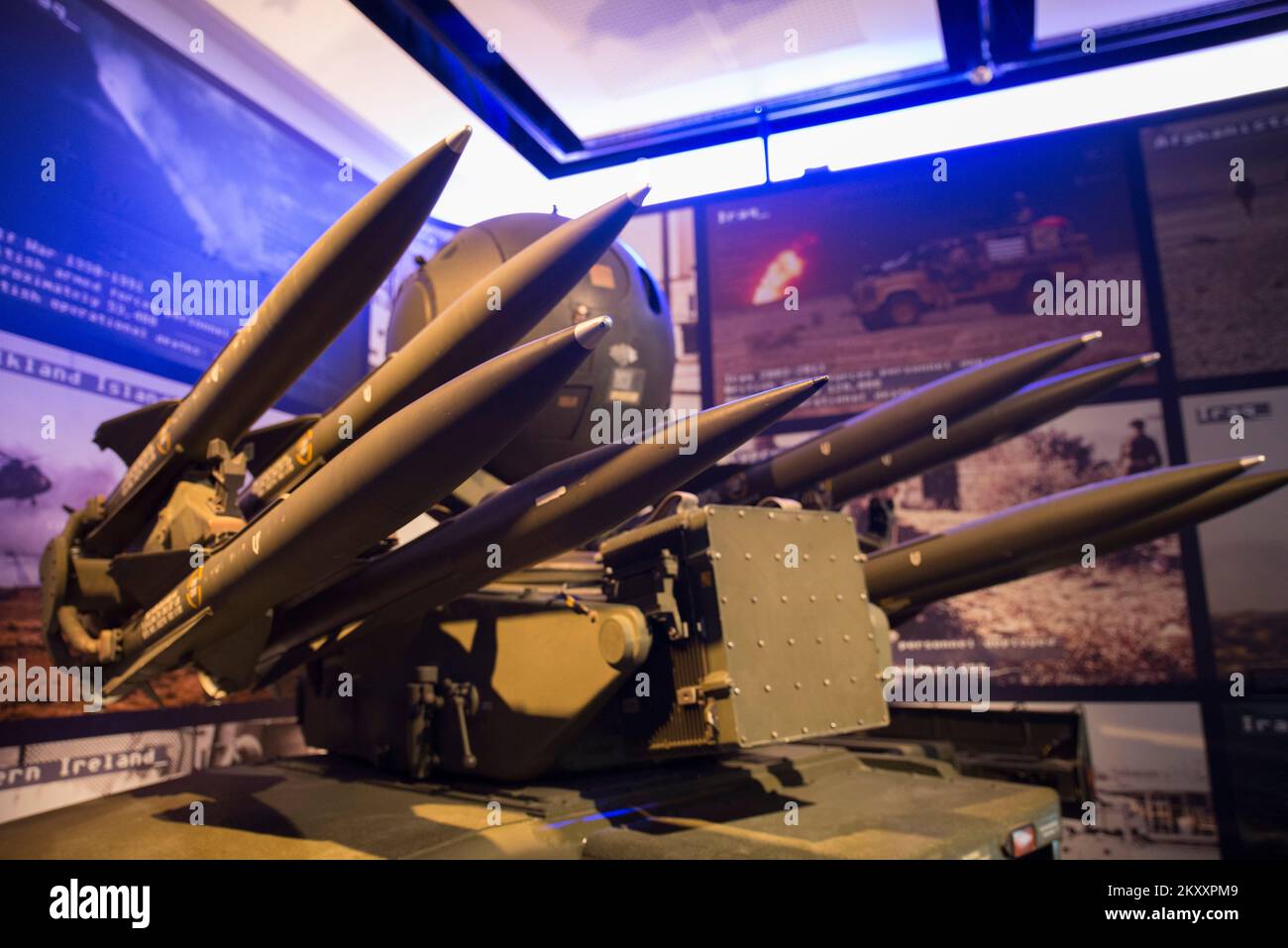Rapier 2000 missile system at the National Army Museum Stock Photo - Alamy