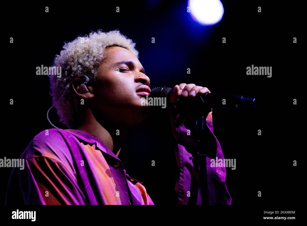 Italy 29 November 2022 Destin Conrad - opening act for Kehlani - live ...