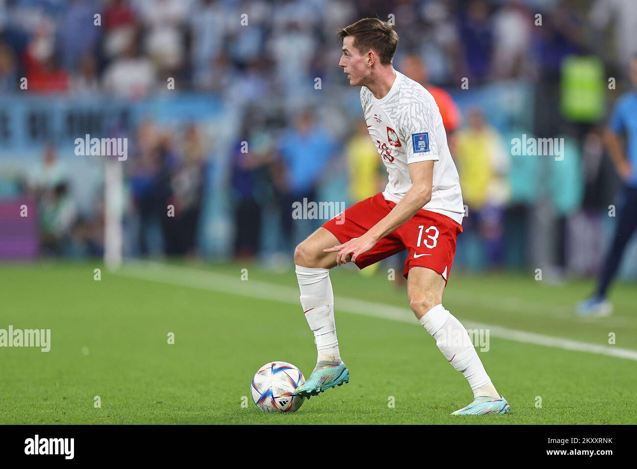 Jakub Kaminski during the FIFA World Cup Qatar 2022 Group C match ...