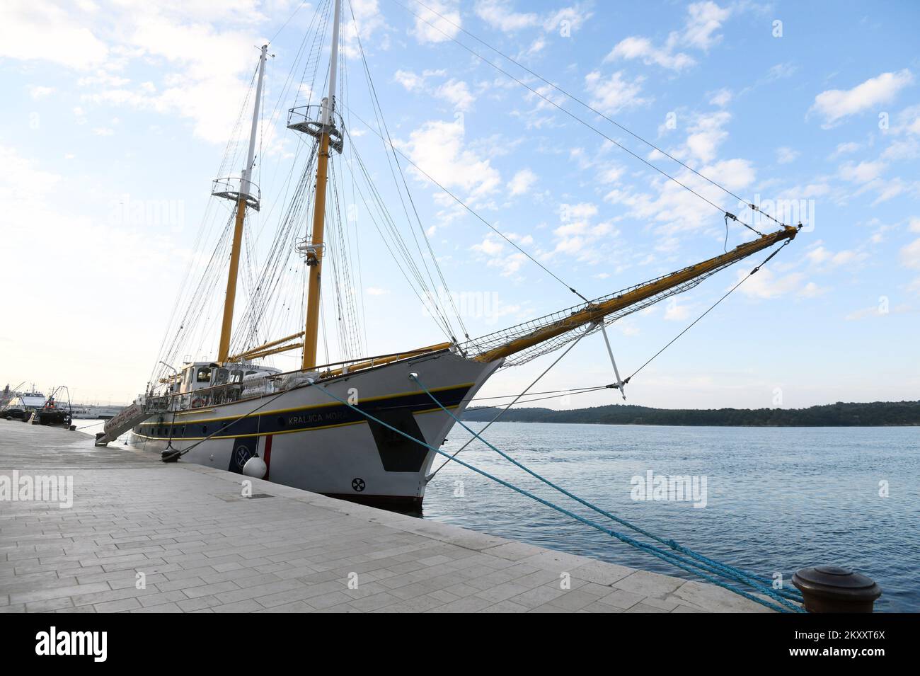 Queen of the Sea (Croatian: Kraljica mora) ship designed for training ...