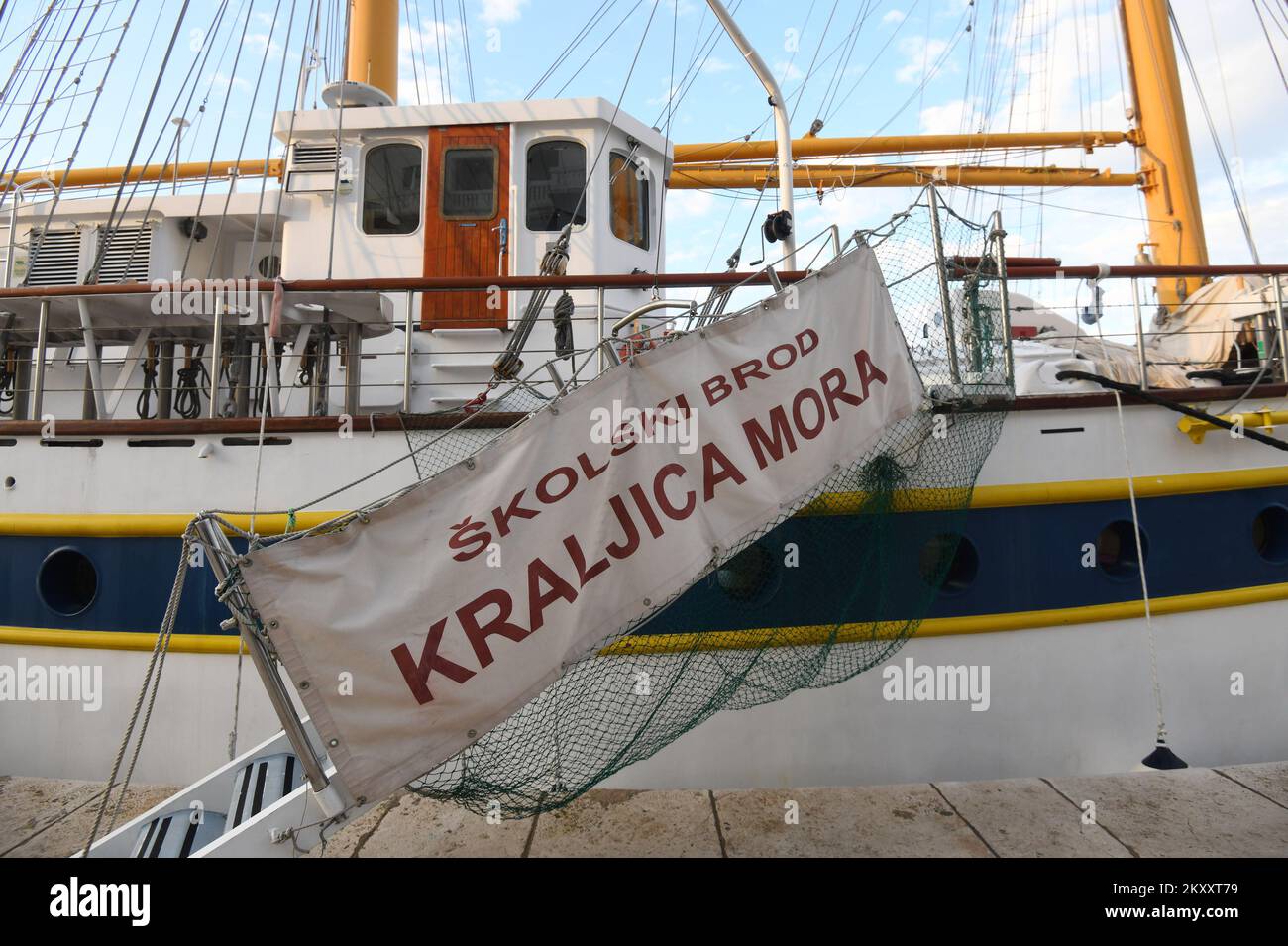 Queen of the Sea (Croatian: Kraljica mora) ship designed for training ...